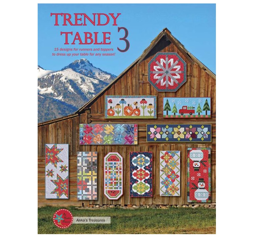 Trendy Table 3 Pattern Book – 15 Table Runner & Topper Designs by ...