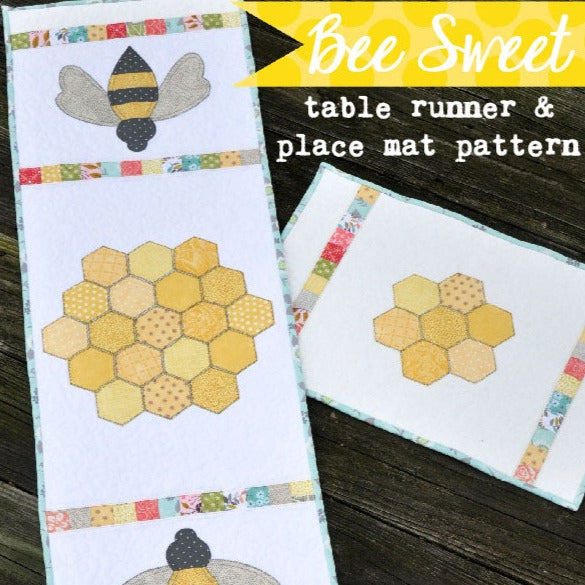 hexagon table mat pattern